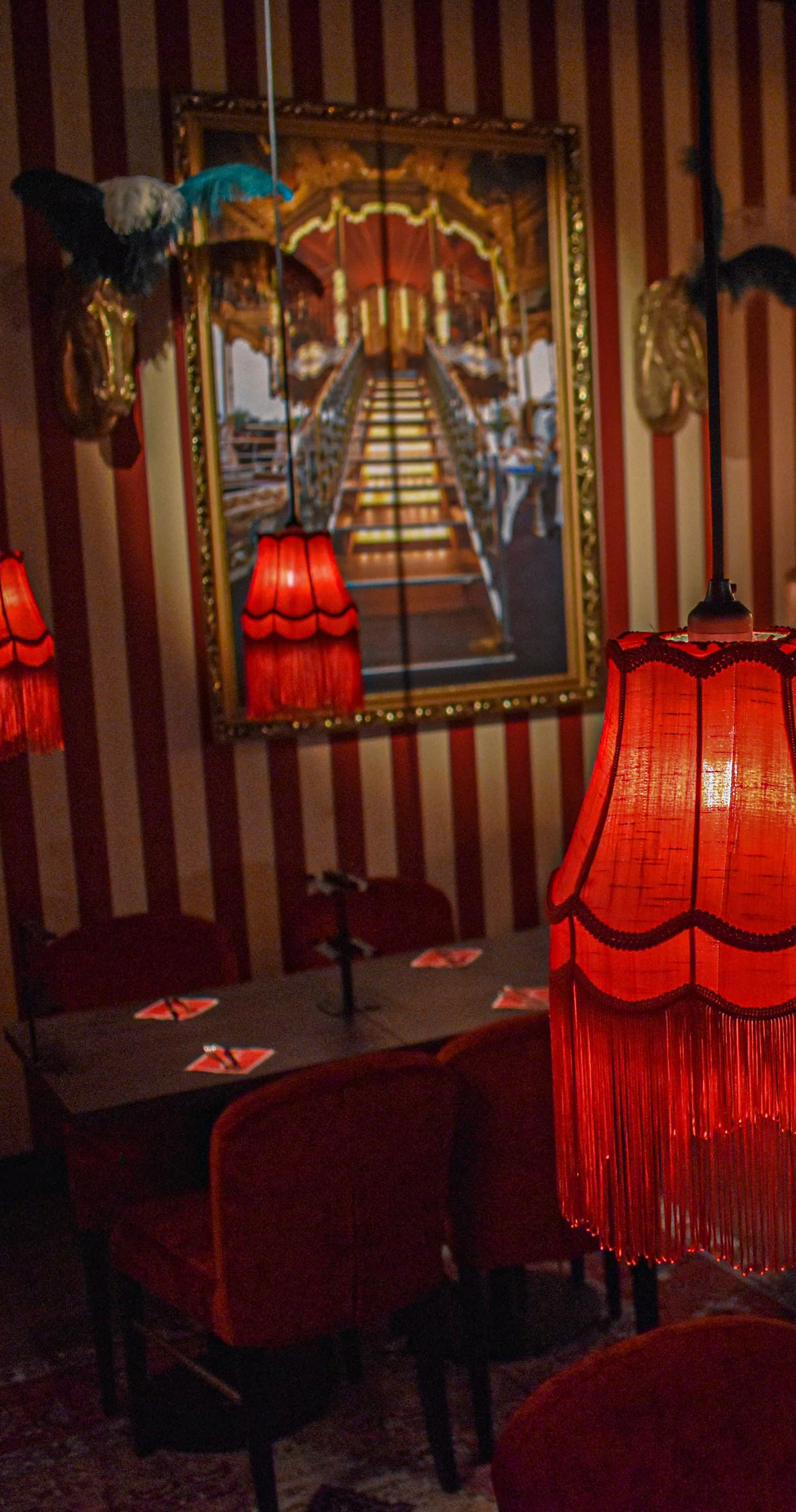 Pinchos restaurant background